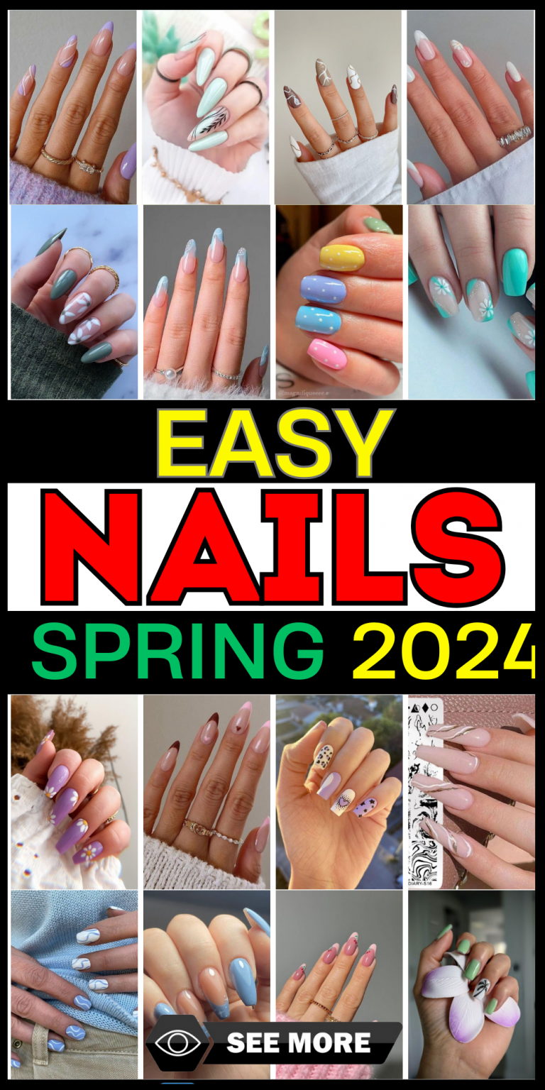 Easy Spring Nails 2024: Chic Designs & Simple Art for Trendy Manicures