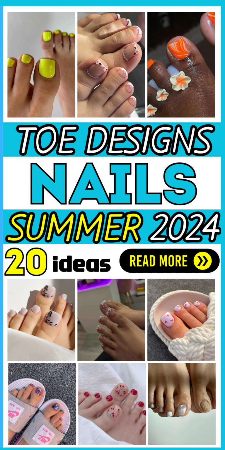 Summer 2024 Toe Nail Trends: Chic Designs & Easy DIY Pedicure Tips