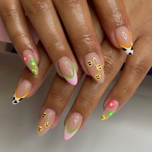 2024's Trendiest Fun Summer Nail Designs - Bright, Short, and Acrylic ...