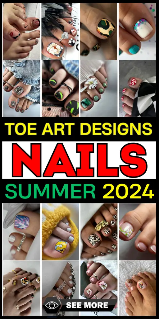 22 Stunning Toe Nail Art Designs: Explore Elegant, Bold, and Playful ...