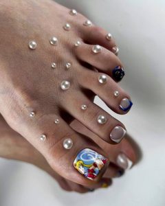 22 Explore Stunning Gel Toe Nail Designs: Summer Trends, Artistic ...