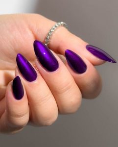 22 Gorgeous Purple Fall Nail Designs to Try This Autumn