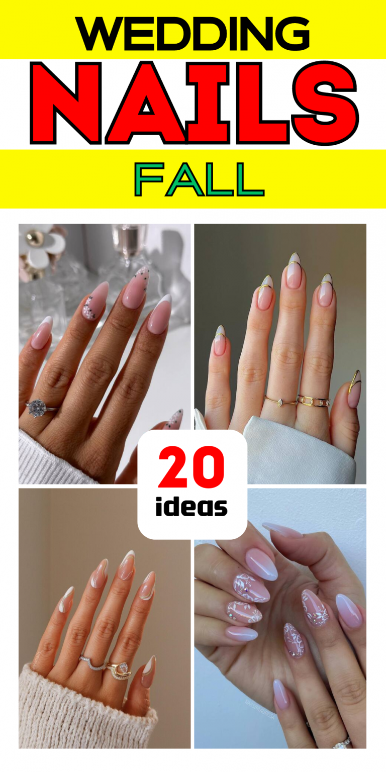 20 Stunning Fall Wedding Nail Designs to Try in 2024