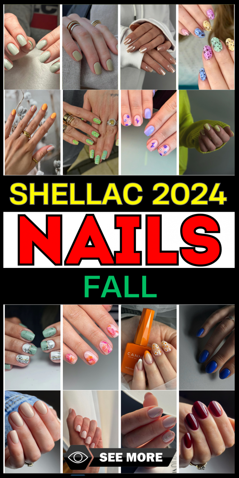 19 Fall 2024 Shellac Nails: Explore Top Trends and Designs!