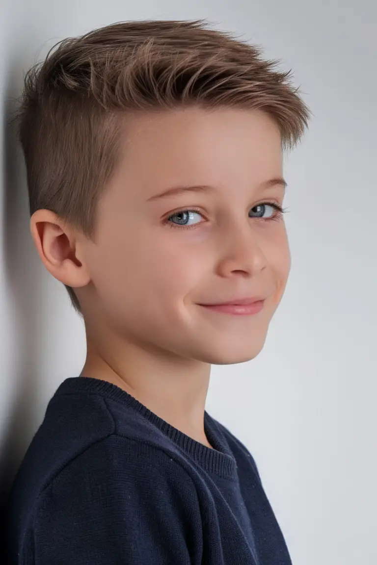 26 Modern Boys Summer Haircuts 2025: Kids Fade, Mohawk, Mullet, Short ...
