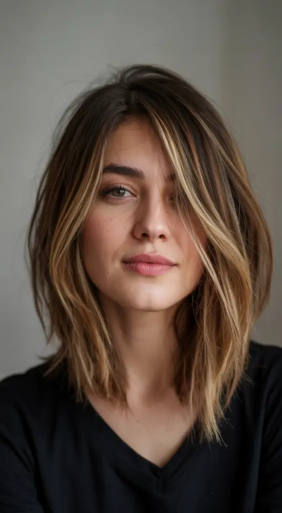 24 Trendy Medium-Length Hairstyles for Women – Summer 2025 with Bangs ...