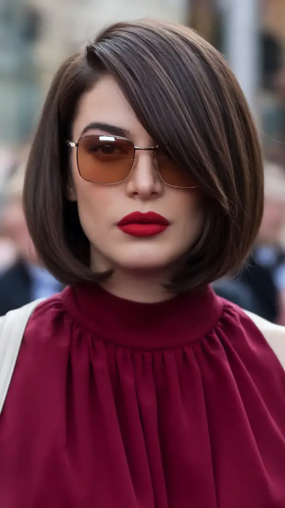 24 Trendy Medium-Length Hairstyles for Women – Summer 2025 with Bangs ...